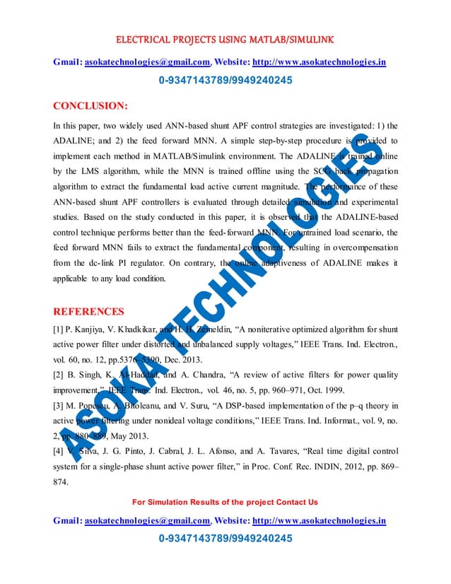 Application Of Artificial Neural Networks For Shunt Active Power Filter Control Docx