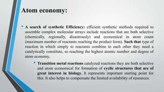 Application and scope of atom economy green chemistry | PPTX ...