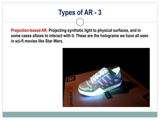 Application of augmented reality in libraries | PPTX
