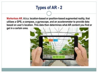 Application of augmented reality in libraries | PPTX