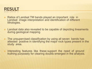 Application of Basic Remote Sensing in Geology | PPTX