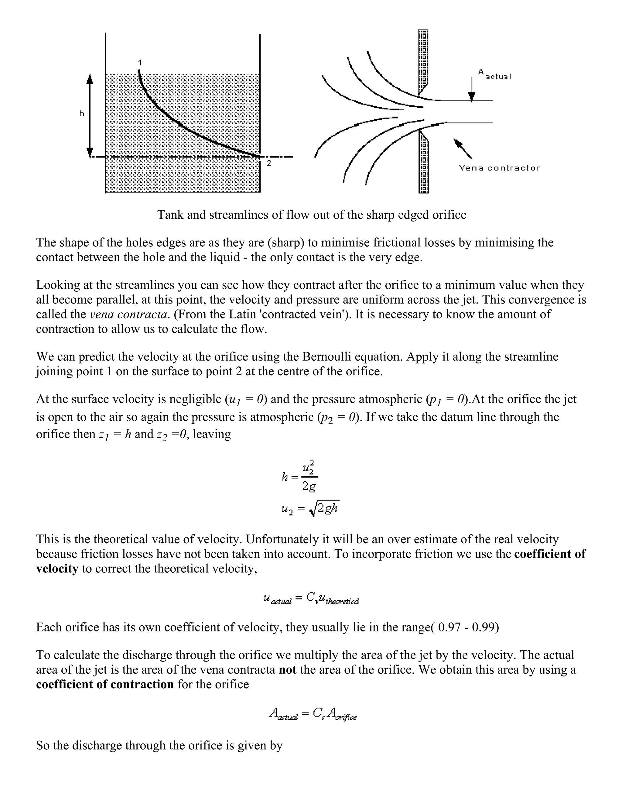 Applications of the Bernoulli Equation | PDF