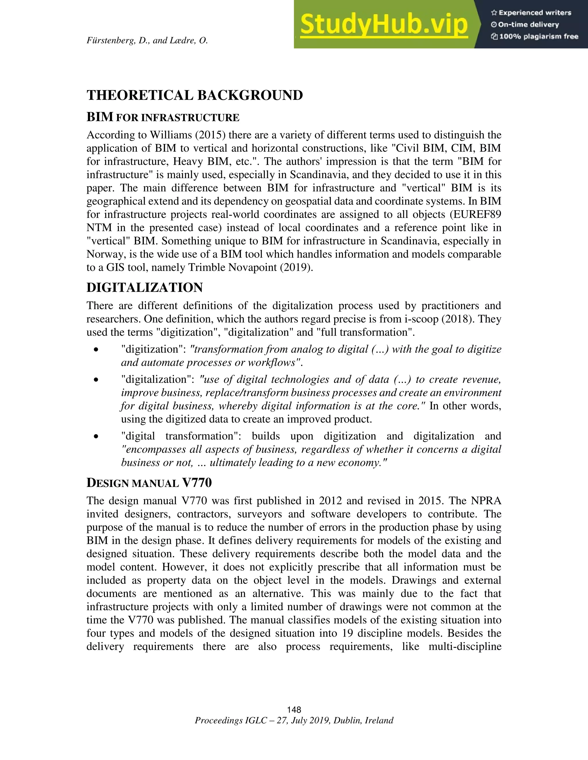 Application Of BIM Design Manuals A Case Study | PDF