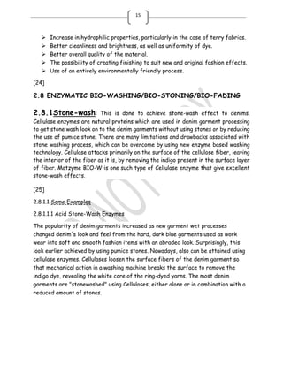 Application of Bio technology in Textile Wet Processing | DOCX