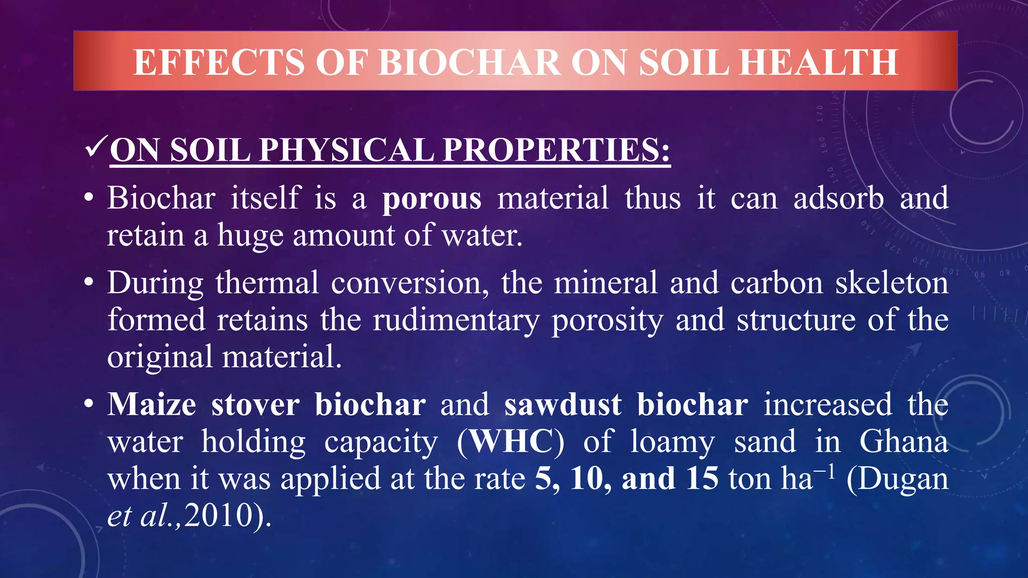 Application Of Biochar In Agriculturepptx Agriculture Industries