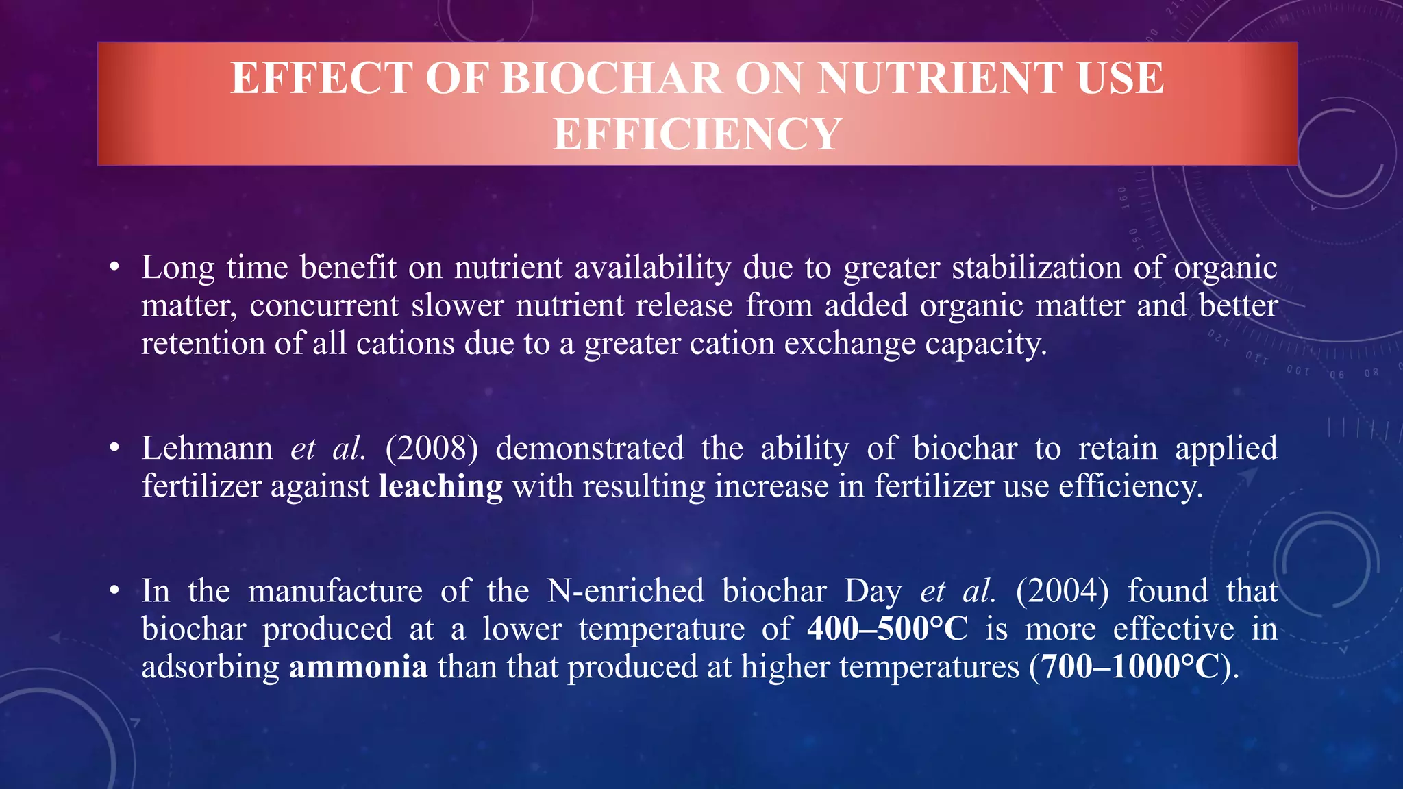 Application Of Biochar In Agriculturepptx Agriculture Industries