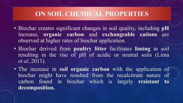 Application of biochar in agriculture.pptx | Agriculture | Industries