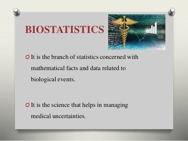 Application of Biostatistics