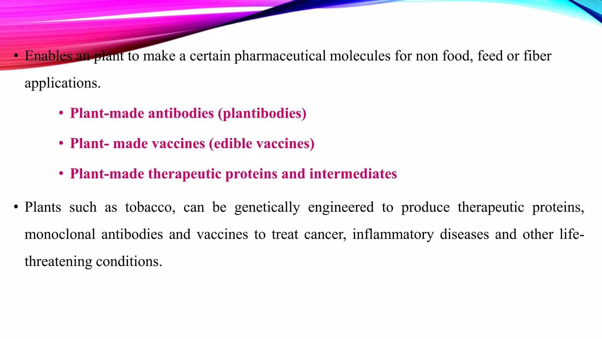Application of biotechnology in medicine | PPTX