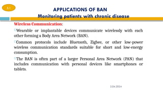 Application of Body Area Network in Medical feild.pptx