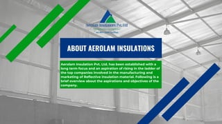 Application of Bubble Insulation Material | Aerolam Insulations | PDF