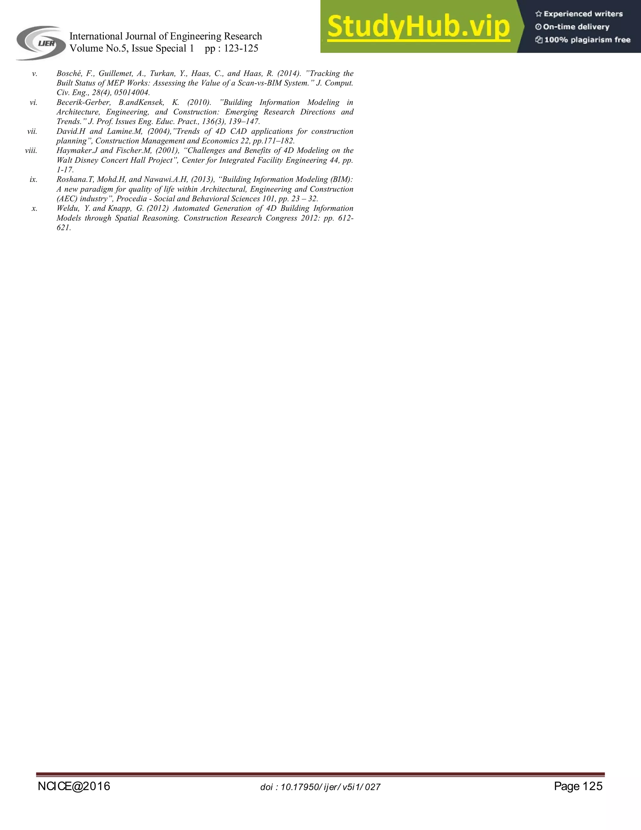 Application Of Building Information Modeling Bim To Civil Engineering Projects Pdf