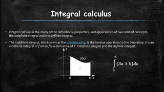 Application of calculus | PPTX