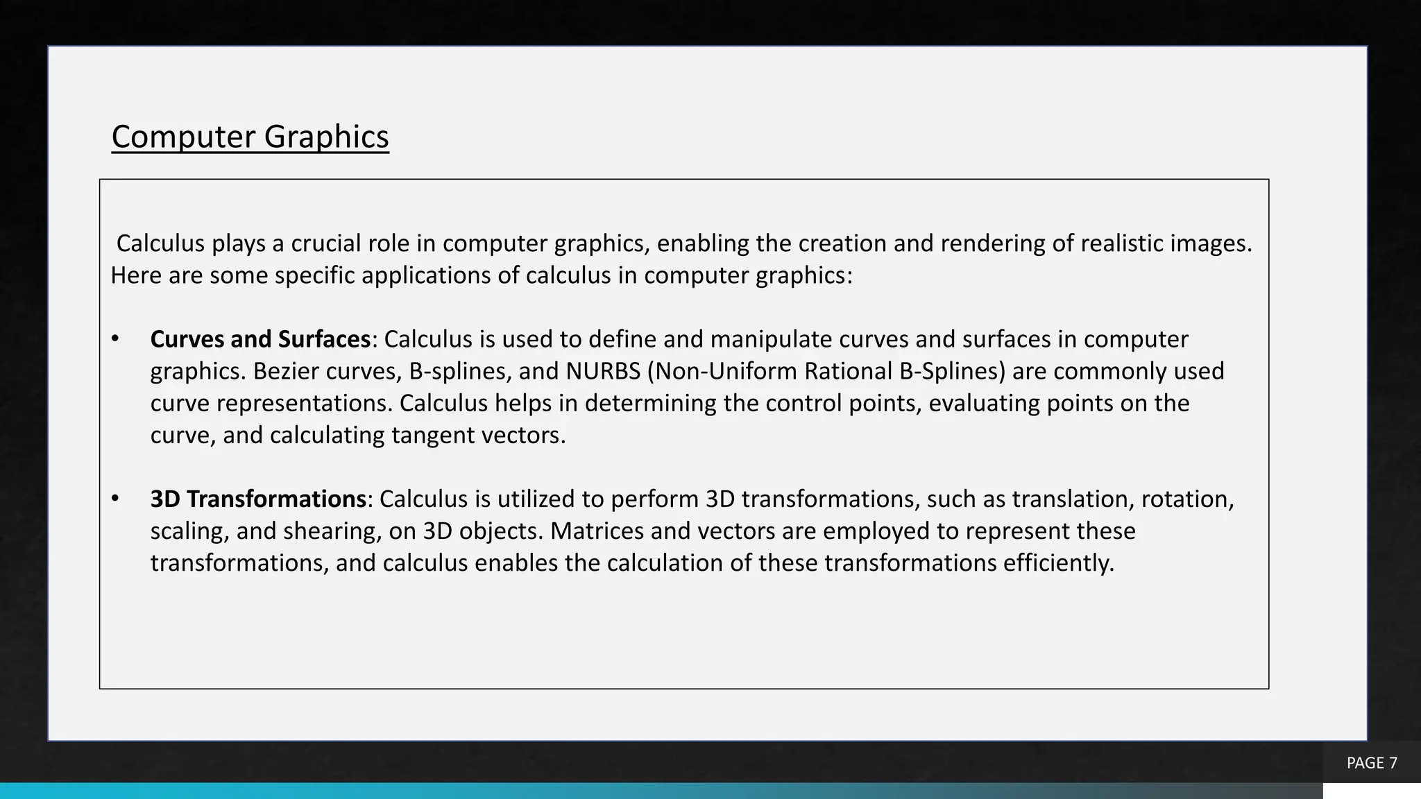 Application of Calculus in Computer Science.pptx