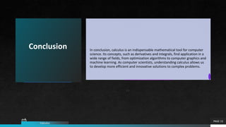 Application of Calculus in Computer Science.pptx