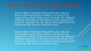 Application of calculus in real life. | PPT