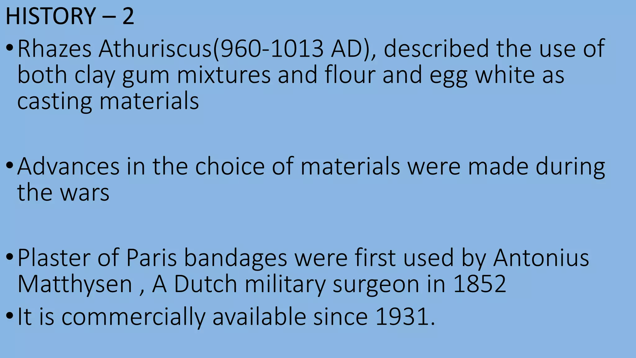 Application of cast | PPTX