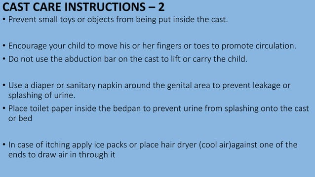 Application of cast | PPTX | Death, Injury, or Military Conflict ...