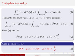 Application of Chebyshev and Markov Inequality in Machine Learning | PPT