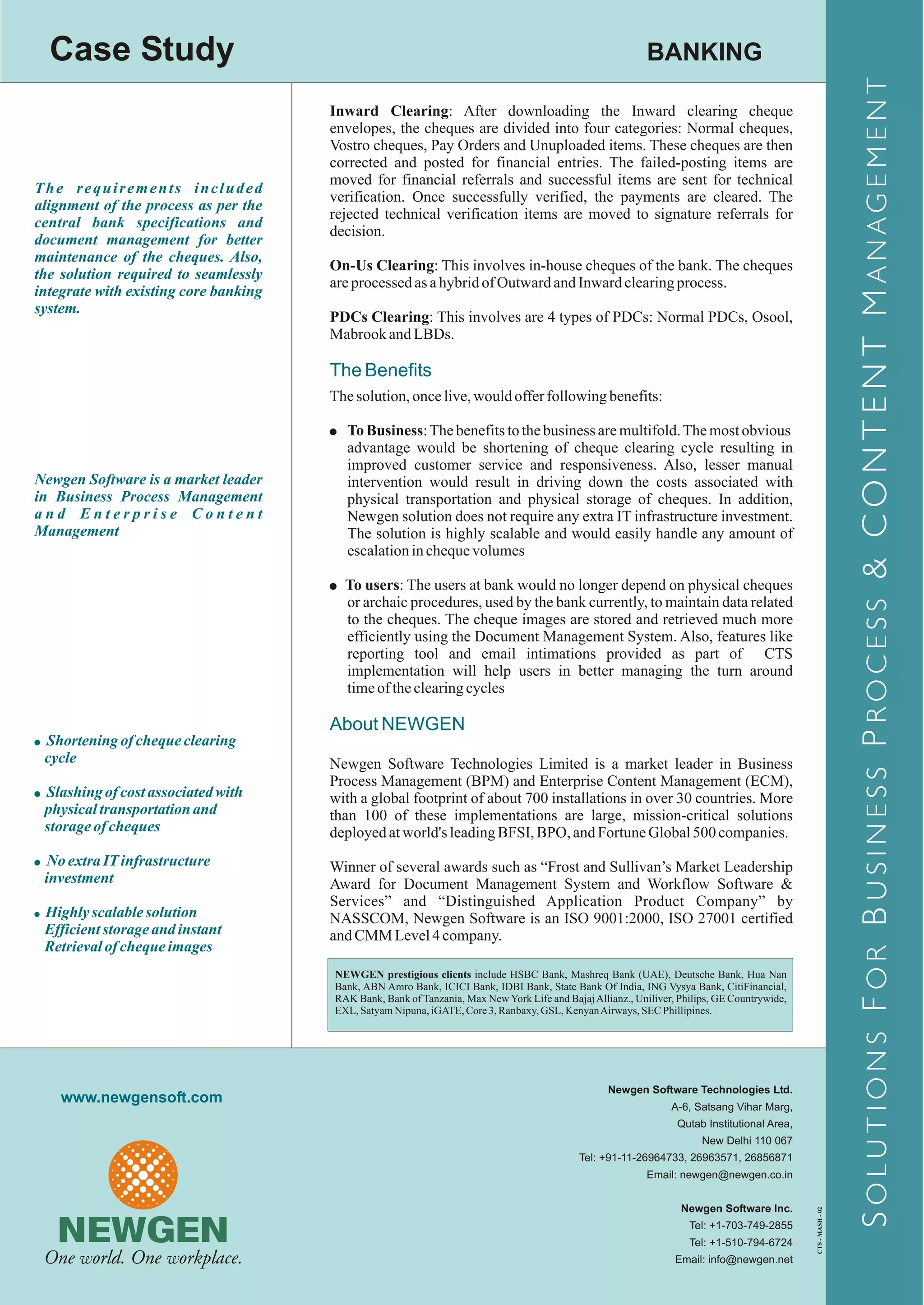 Application of cheque truncation system | PDF
