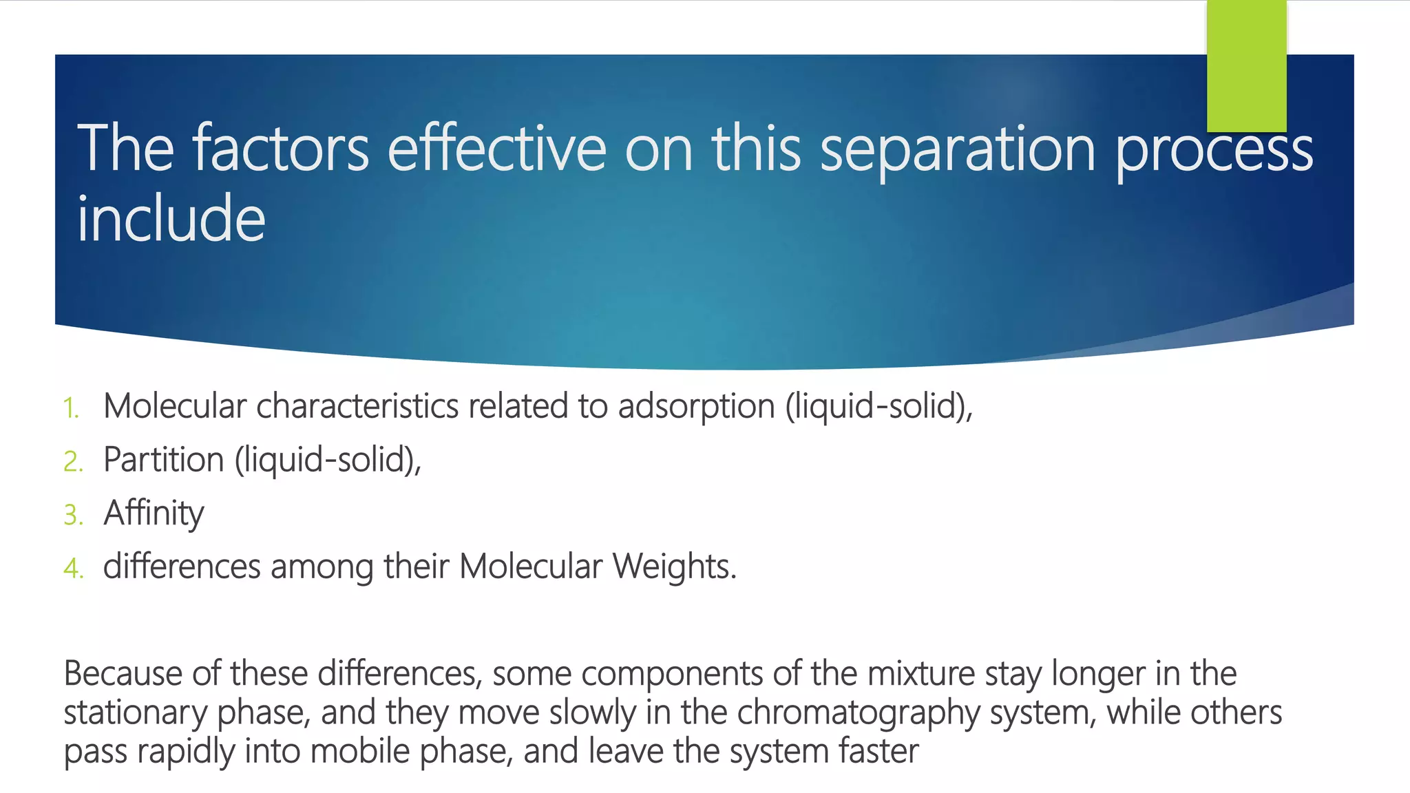 Application of chromatography in pharmaceutics | PPTX