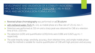 Application of chromatography in pharmaceutics | PPTX