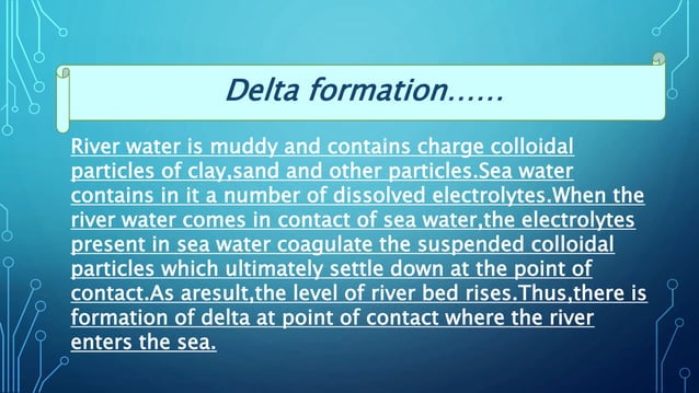 Application of Colloids with their chemistry | PPT