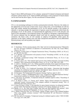 Application of compressed sampling | PDF