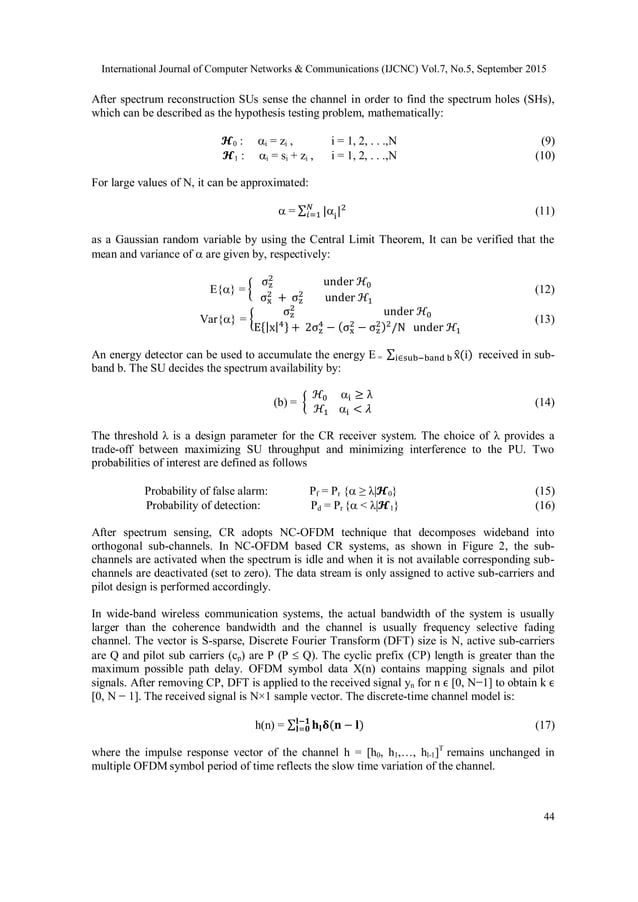 Application of compressed sampling | PDF