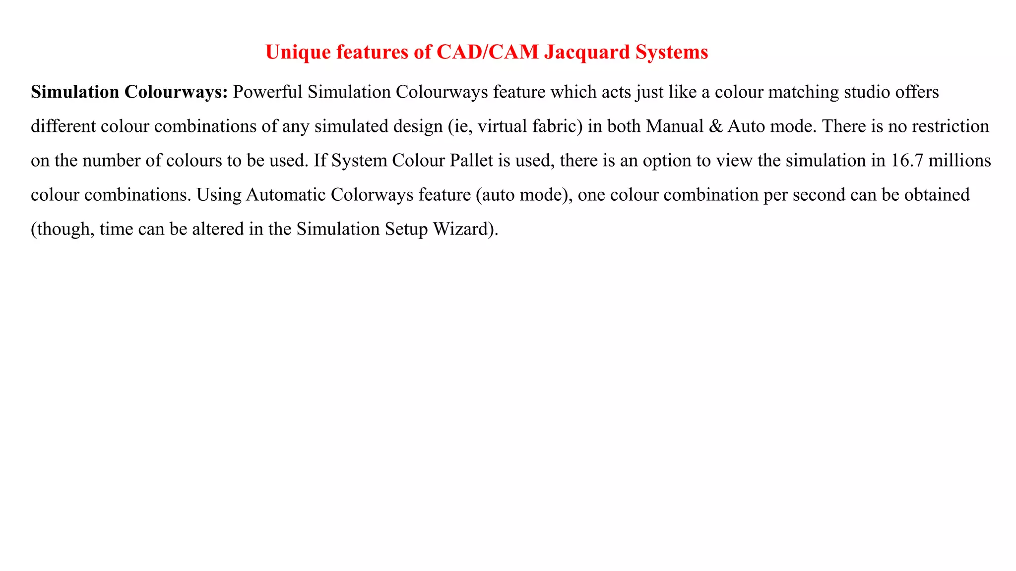Application of computer in textile manufacturing | PPTX