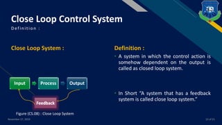 Application of control system | PPTX