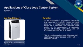 Application of control system | PPTX