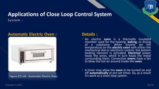 Application of control system | PPTX