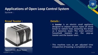Application of control system | PPTX