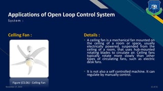 Application of control system | PPT