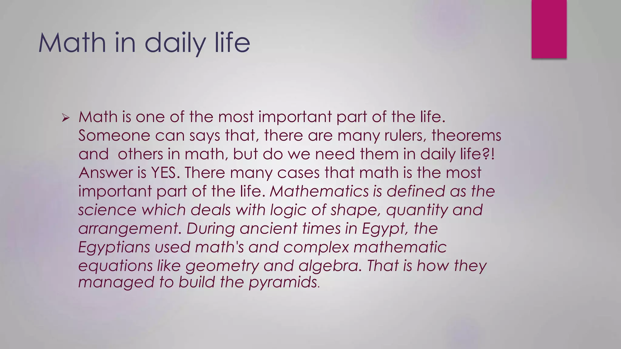 Application of coordinate system and vectors in the real life | PPTX