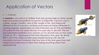Application of coordinate system and vectors in the real life | PPTX