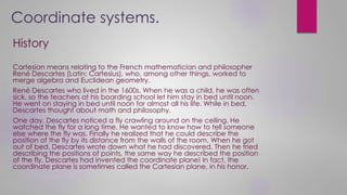 Application of coordinate system and vectors in the real life | PPTX