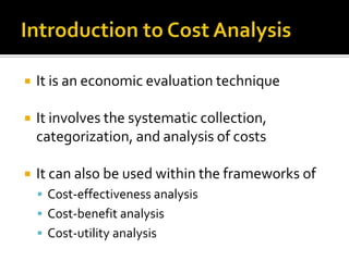 Application of Cost Analysis Concept | PPTX | Business Accounting ...