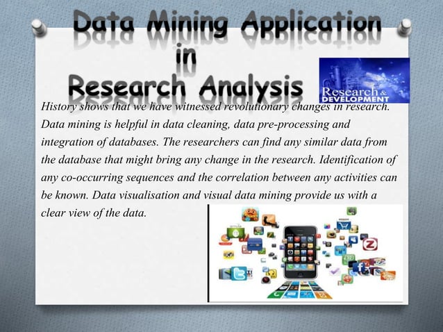 Application of data mining | PPTX | Databases | Computer Software and Applications