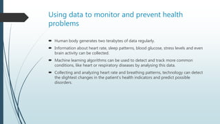Application of data science in healthcare | PPTX