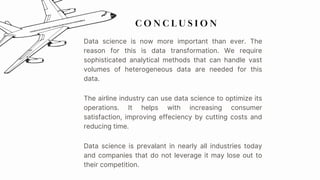 Application of Data Science in the Airline industry | PDF