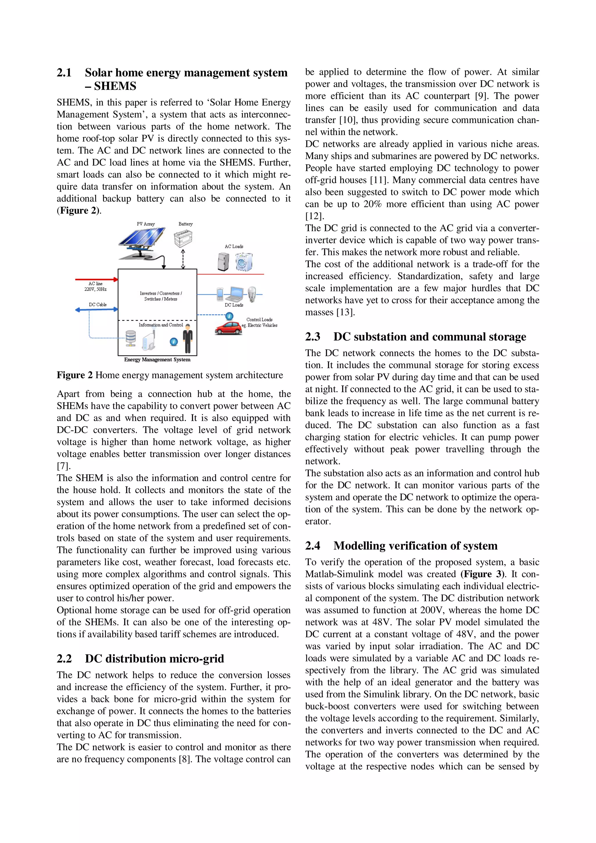 Application of dc micro grids for integration of solar home systems in smart grids | PDF