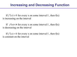 Application of derivative | PPT