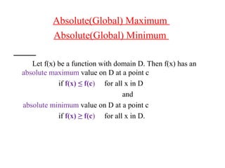 Application of derivative | PPT