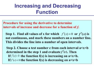Application of derivative | PPT