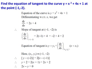 Application of derivatives | PPT