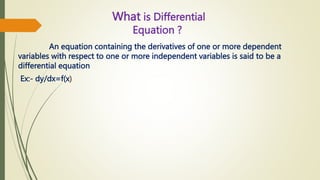 Application of Differential.pptx | Physics | Science
