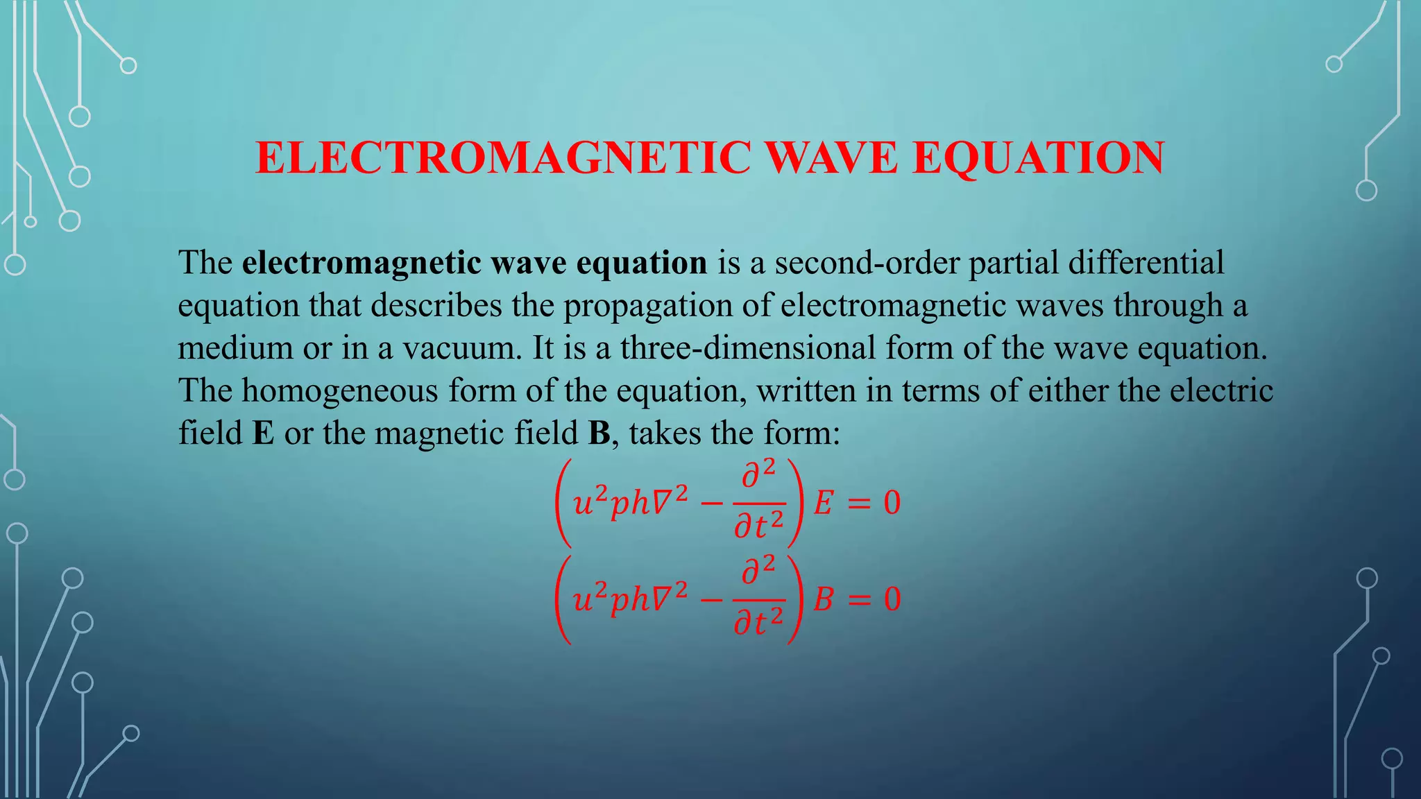Application of differential equation in ETE | PPTX