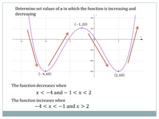 Application of differentiation | PPT